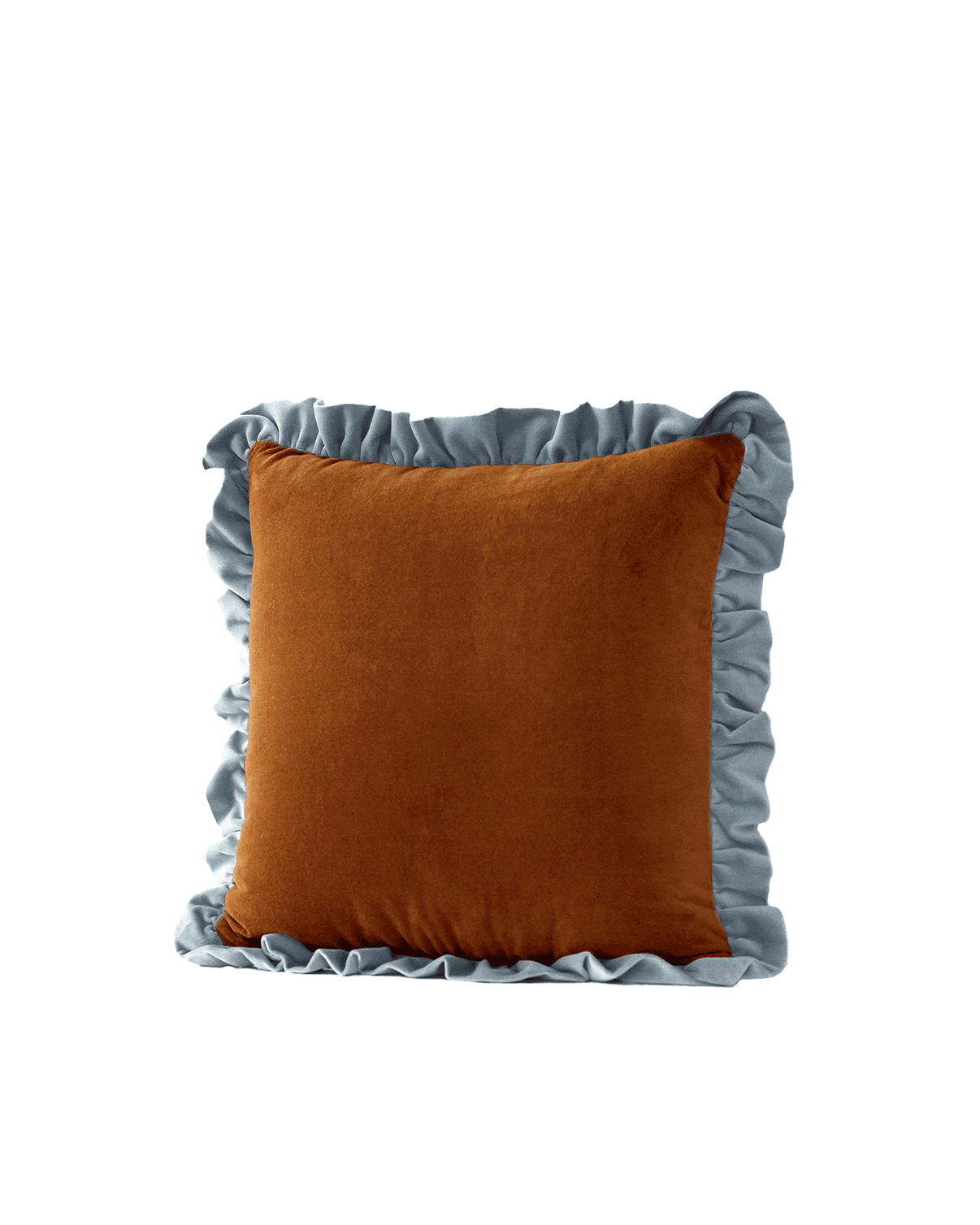 Jasper Velvet Handmade Luxury Ruffled Cushion – OPALA