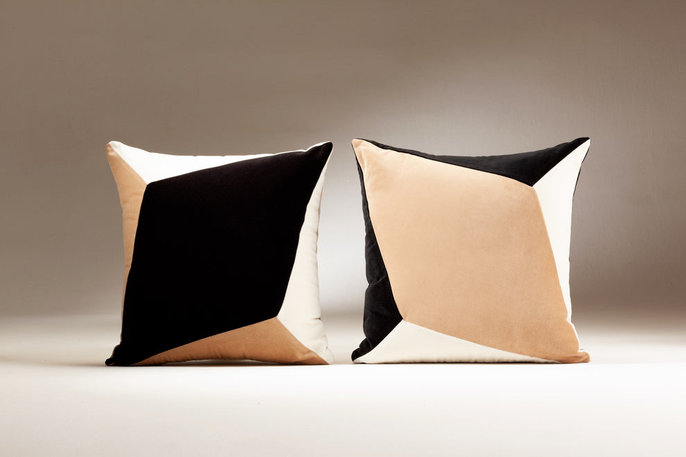 Quartz II Cotton Velvet Handmade Luxury Cushion – OPALA
